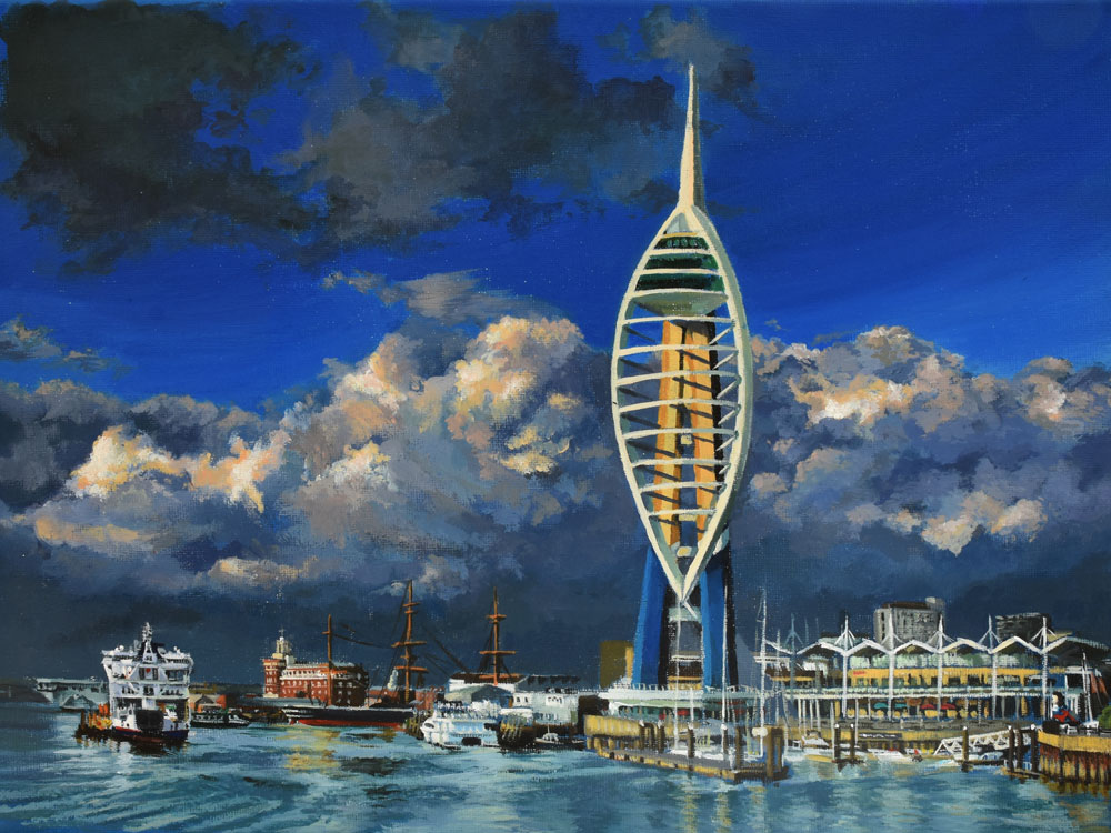 Spinnaker Tower - Prints - Emma Trickle